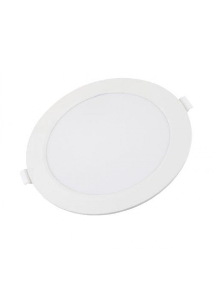 24W LED BACKLIT SLIM MINI ROUND PANEL 6000K - WITH DRIVER