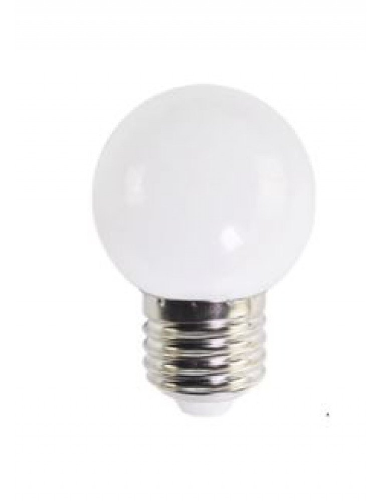 LED GLOBE G45 3W E27 WHITE