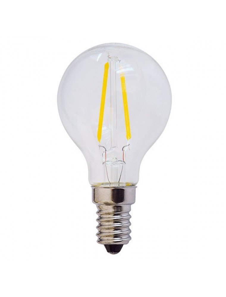 LED BULB G45 4W 400LM E14 175-265V 2700K FILAMENT