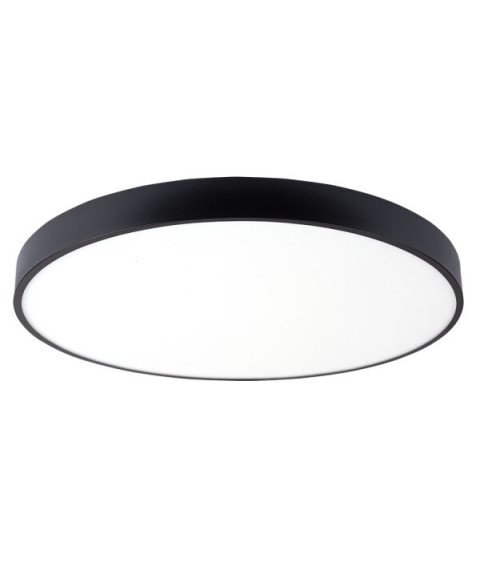 LED CEILING LIGHT ROUND 5630SMD 30W AC175-260V 2250LM 4500K - BLACK
