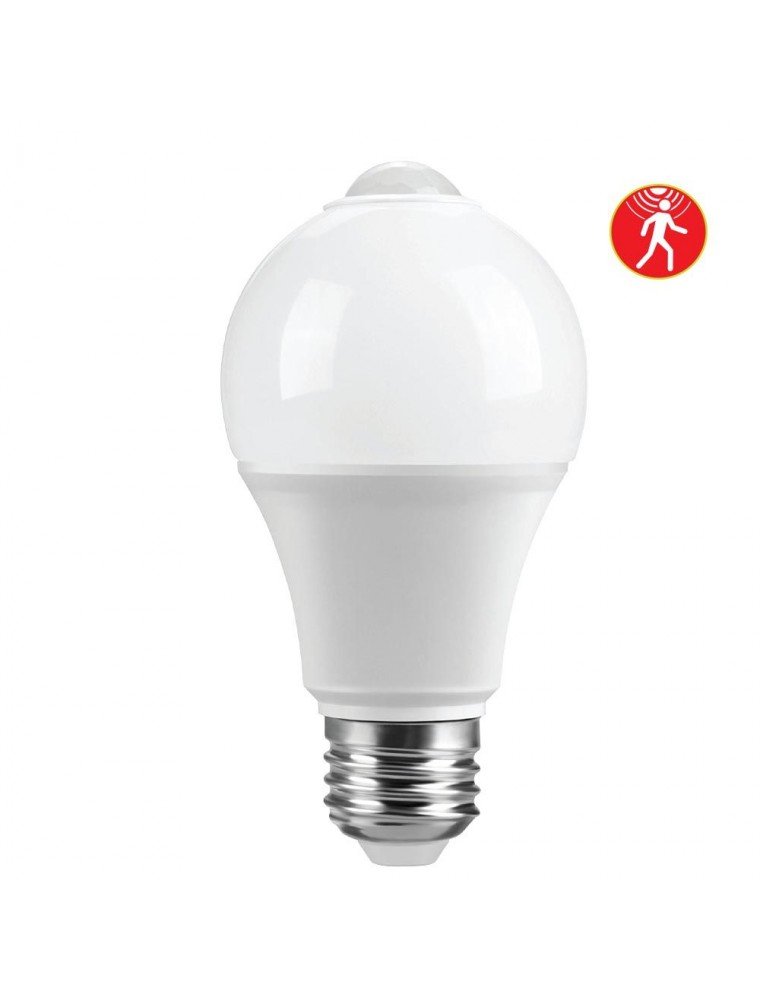 LED LAMP WITH MOTION SENSOR SIGMA LED ∙ PIR ∙ 7W ∙ 600LM ∙ E27 ∙ 4000K