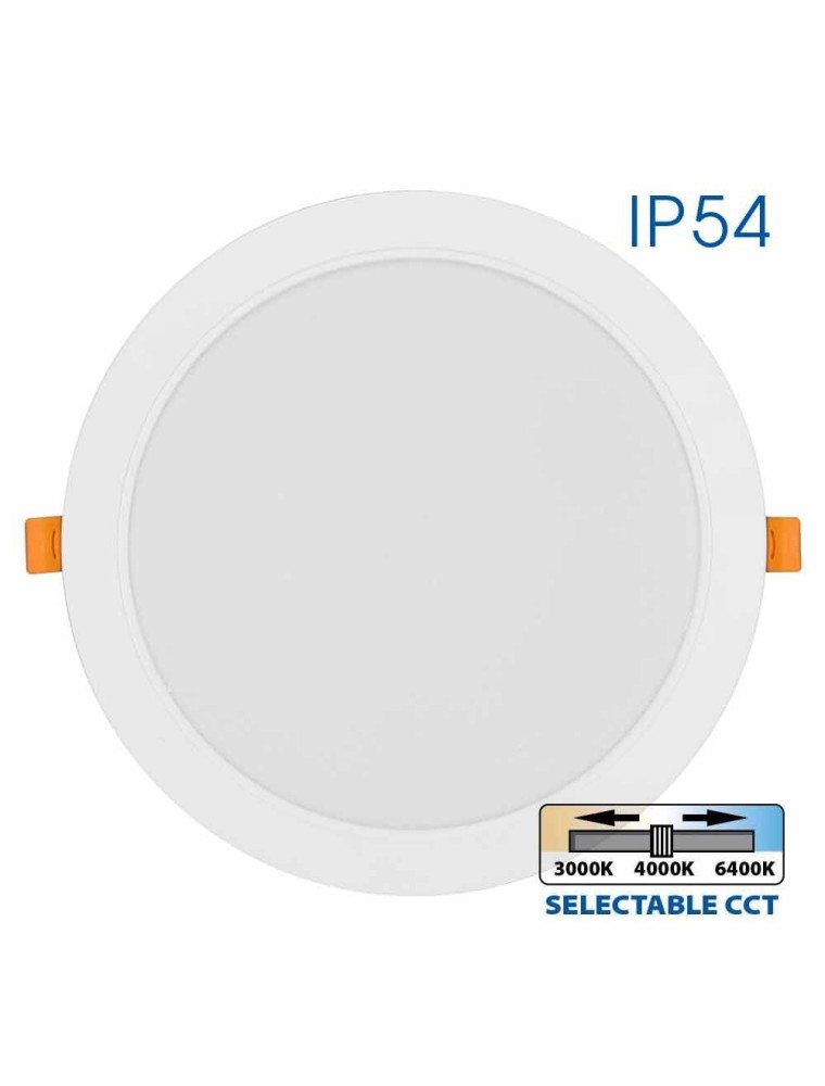 LED DOWNLIGHT VERA LED ∙ 24W ∙ CCT DIP-SWITCH ∙ 3000K-4000K-6400K ∙ IP54